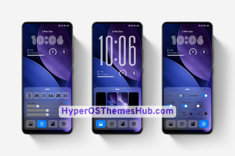 Hyper Glass HyperOS Theme with Liquid Glass Features - HyperOSThemesHub